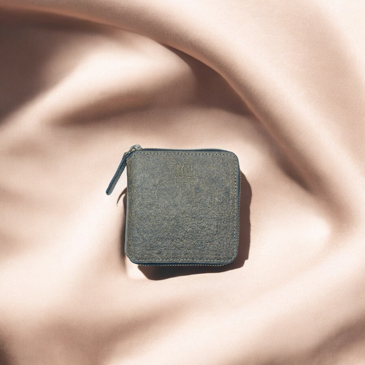 Plant based Leather Wallet | Unisex Zip Wallet | Cruelty free – IKON SWEDEN